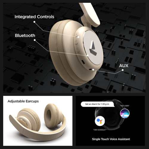 boAt Rockerz 450R - Wireless Bluetooth Headphone with 15 Hours Playback ...