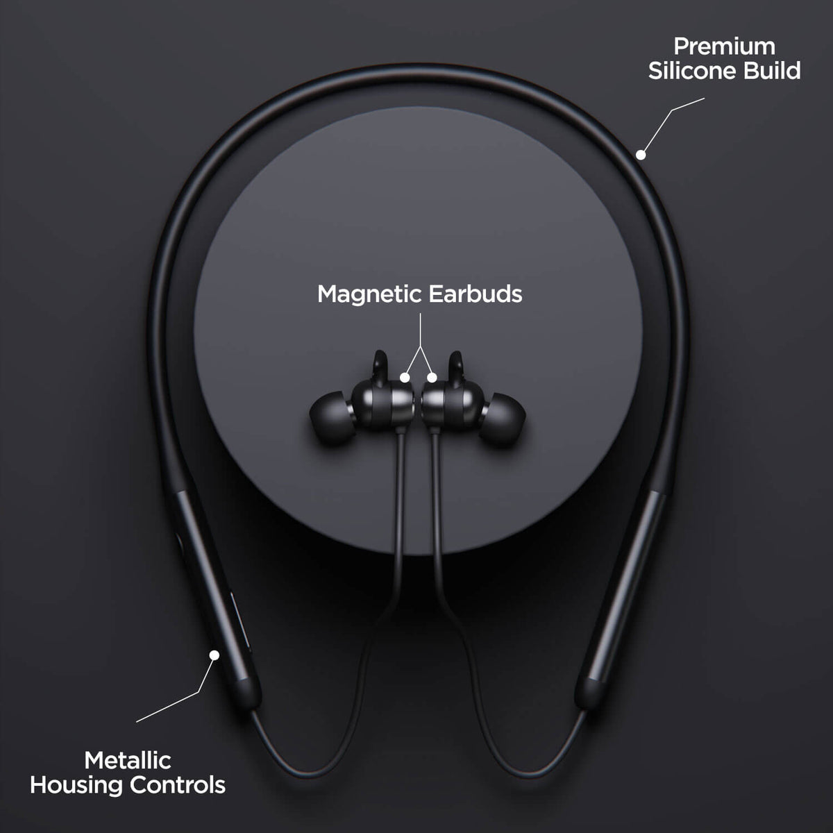 boAt Rockerz 330 | Bluetooth Earphone with Upto 30 Hours Nonstop Audio