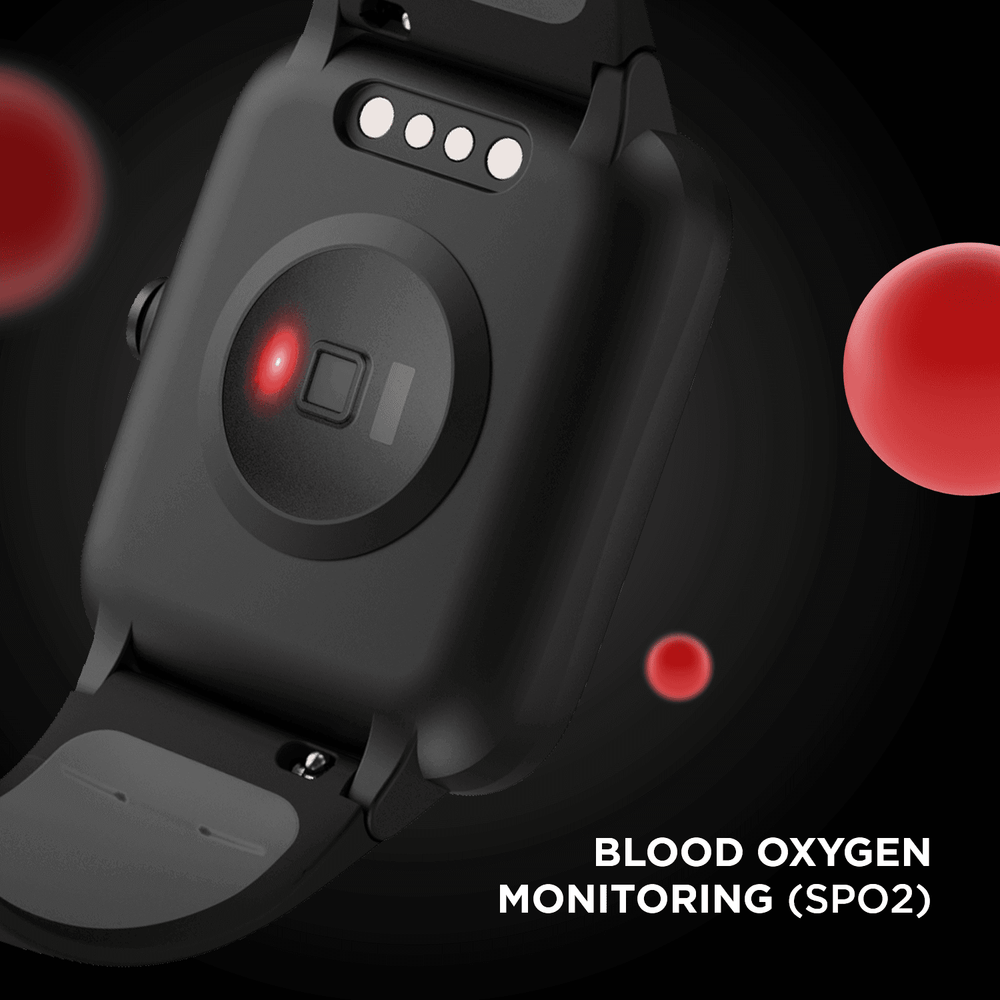 boAt Xplorer‌ O2 | Smartwatch 33mm Full Touch Color Display, SpO2 Sens